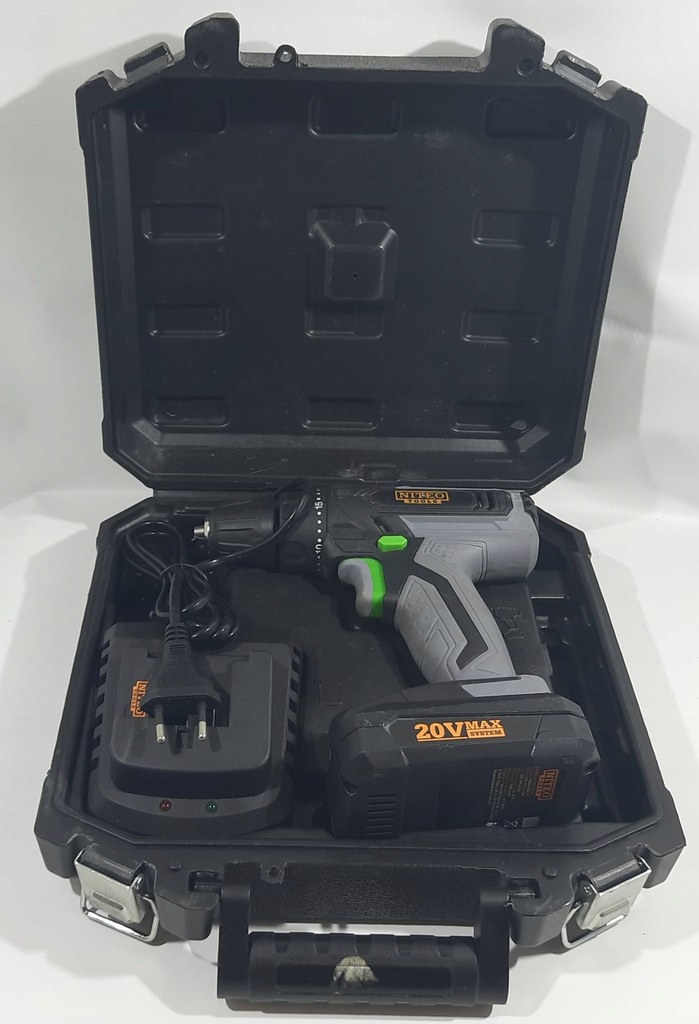 Wiertarko-Wkrętarka Niteo 20V Komplet ! - 12707155166 - oficjalne archiwum Allegro