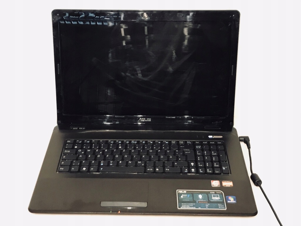 Laptop Asus X72D czarny - 12792440662 - oficjalne archiwum Allegro