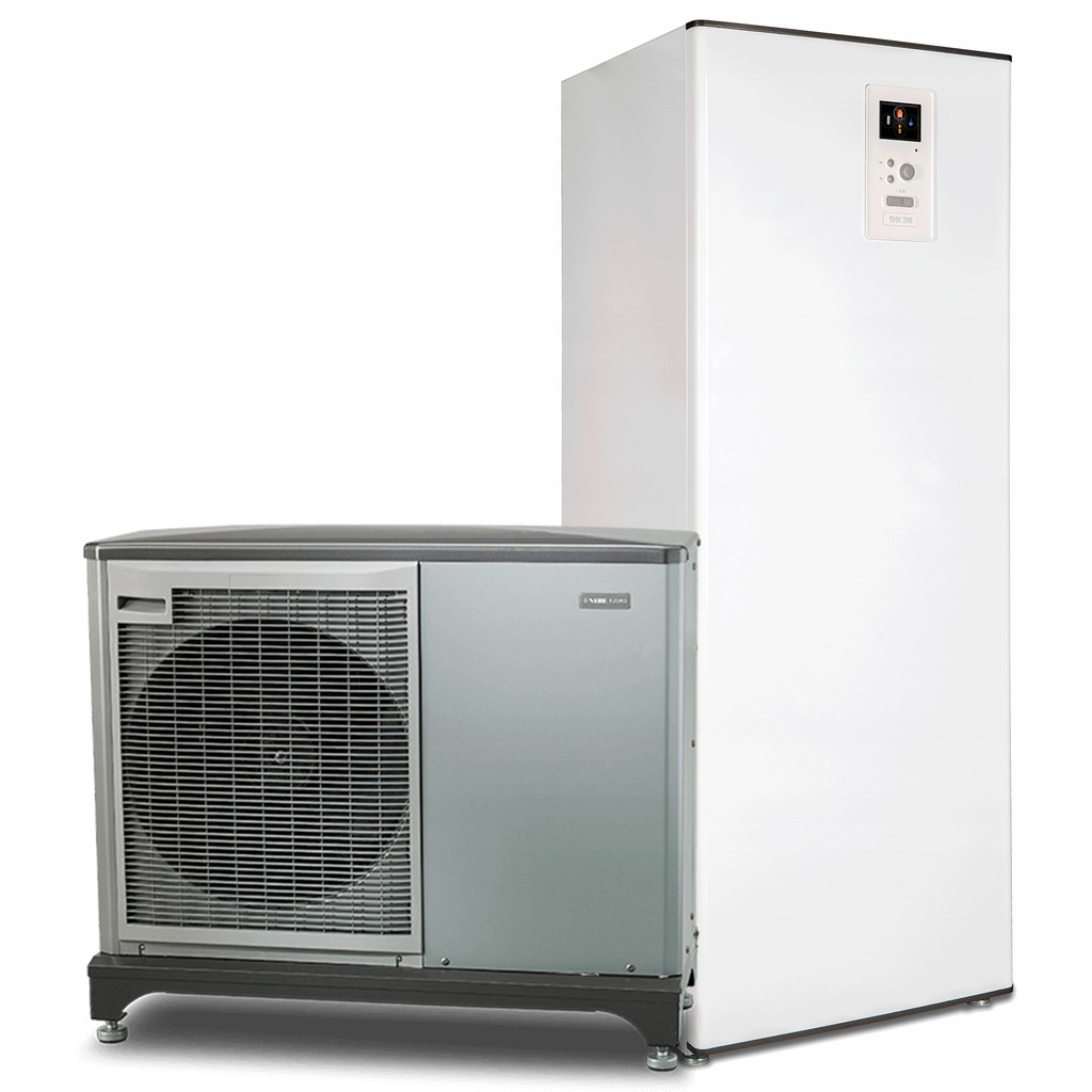 Pompa ciepła NIBE F2040 + SHK 200M 6kW - 11547163790 - oficjalne archiwum Allegro