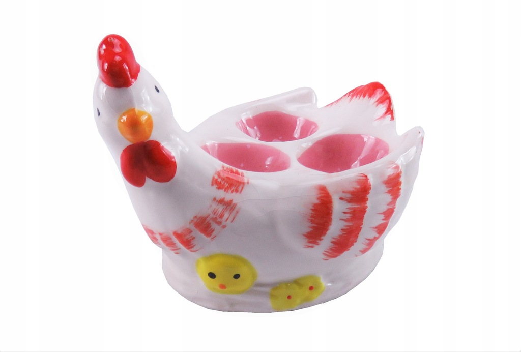 TALERZ NA JAJKA CERAMICZNY KURA WIELKANOCNA - 13360592345 - oficjalne ...