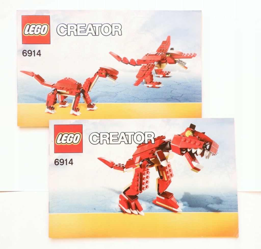 Lego Instrukcja - 6914 - Prehistoryczni Łowcy 3w1 - 7609277906 ...