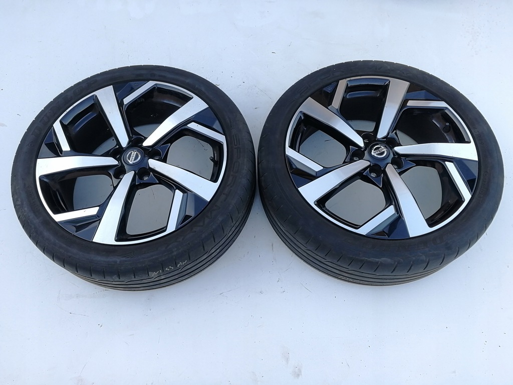 NISSAN QASHQAI J11 KOŁO ALUFELGA 19" 2SZT. - 12195693919 - oficjalne archiwum Allegro