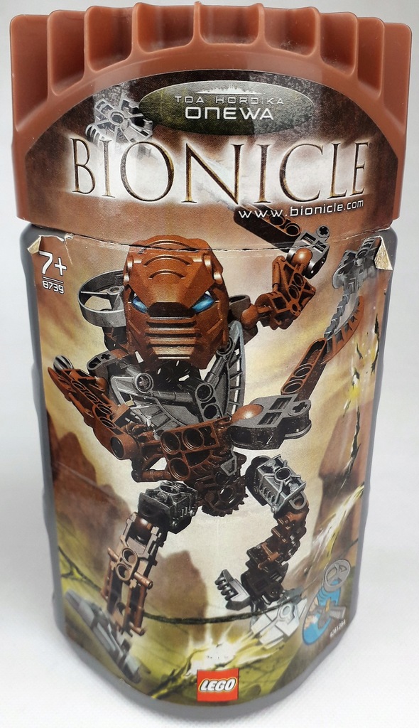 Lego Technic Bionicle 8739 Toa Hordika Onewa - 11560331536 - oficjalne ...