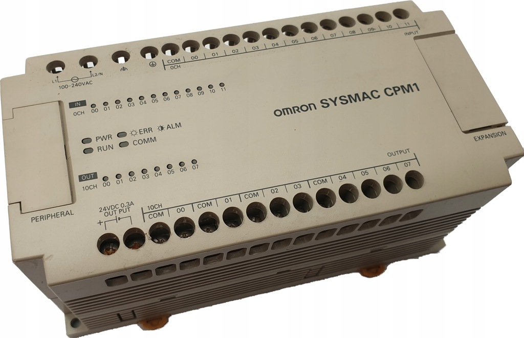sterownik PLC OMRON SYSMAC CPM1 CPM1-20CDR-A - 11316634888 - oficjalne archiwum Allegro