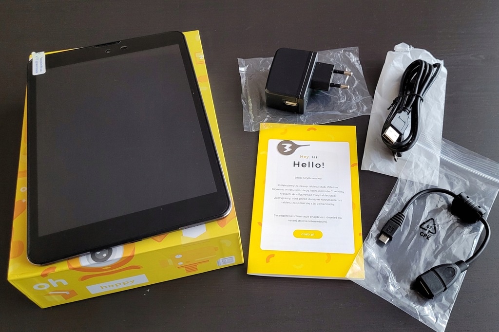 Tablet cTab mini 7.9" Retina 3/32GB GPS 4G LTE, jak nowy, pełen komplet ...