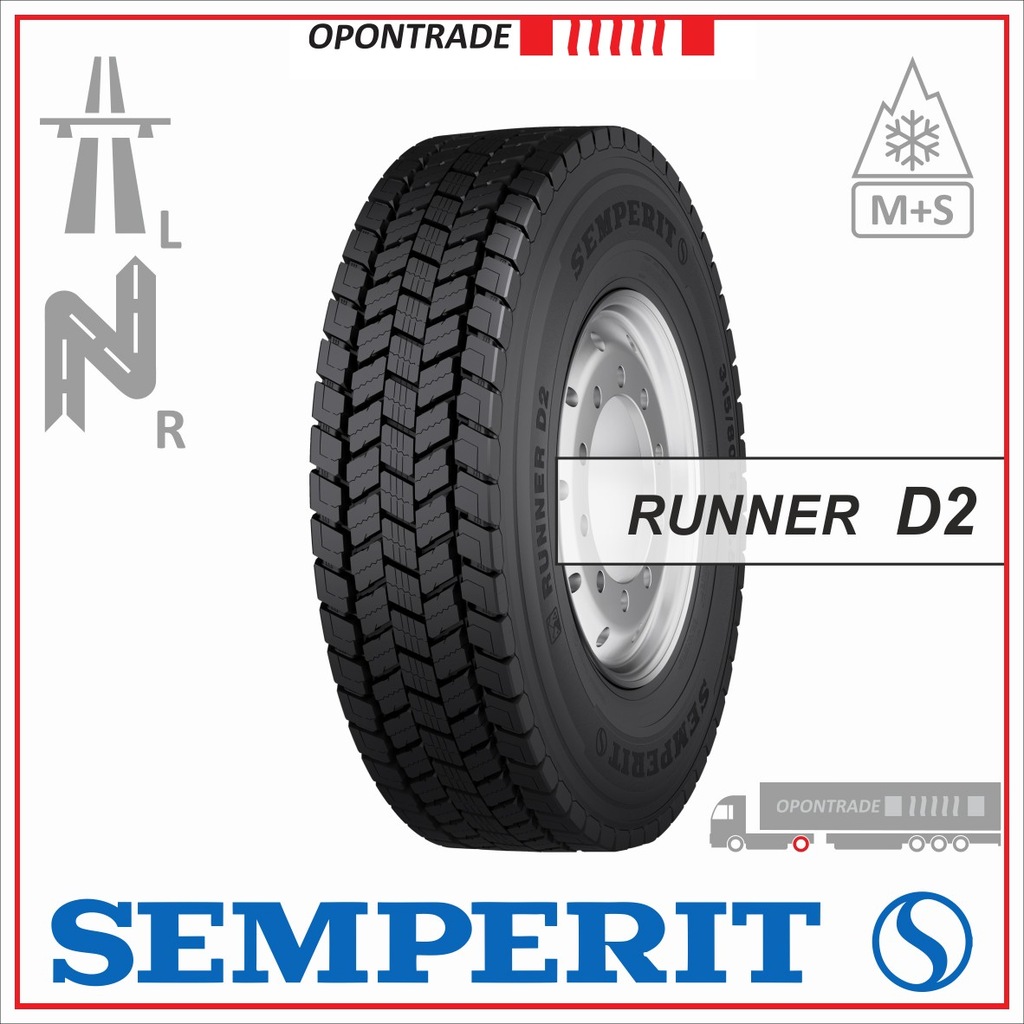 SEMPERIT 315/70 R22.5 RUNNER D2 [154/150] L - 6867354645 - oficjalne ...