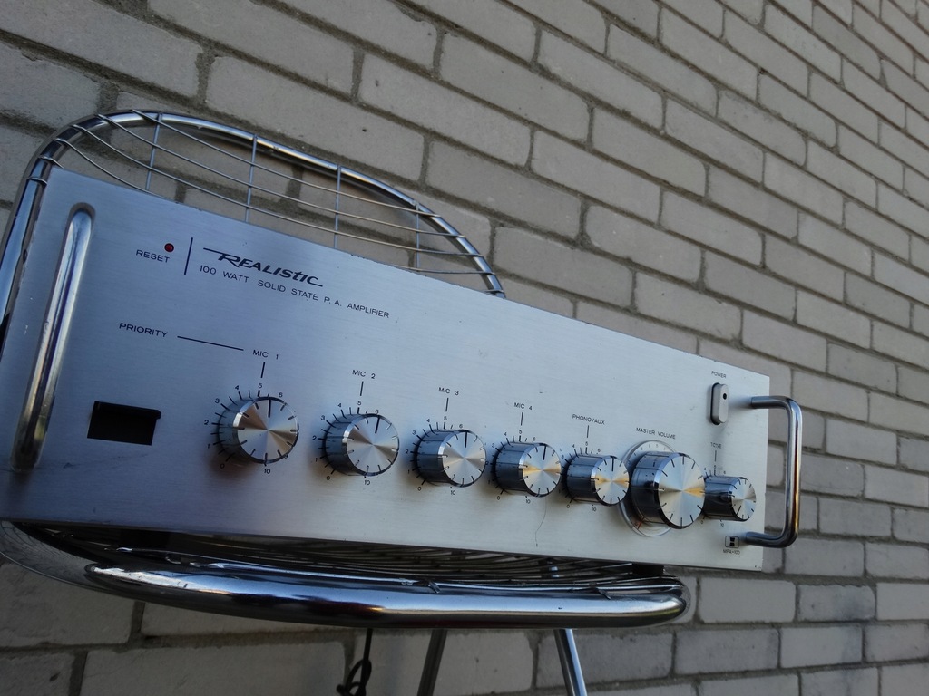 REALISTIC MPA-100 PORZĄDNY MARKOWY WZMACNIACZ!!! - 8670693954 ...