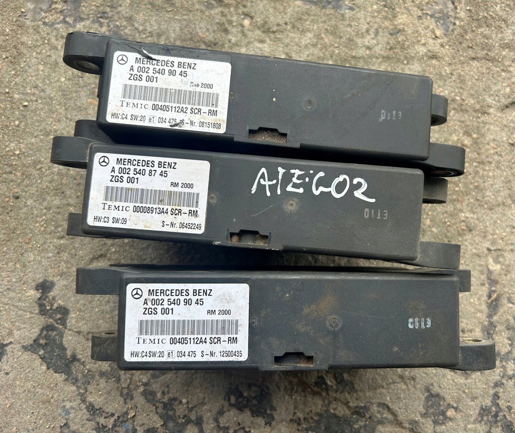 MERCEDES ATEGO VARIO ACTROS MODUŁ STEROWNIK ADBLUE - 12402088189 ...