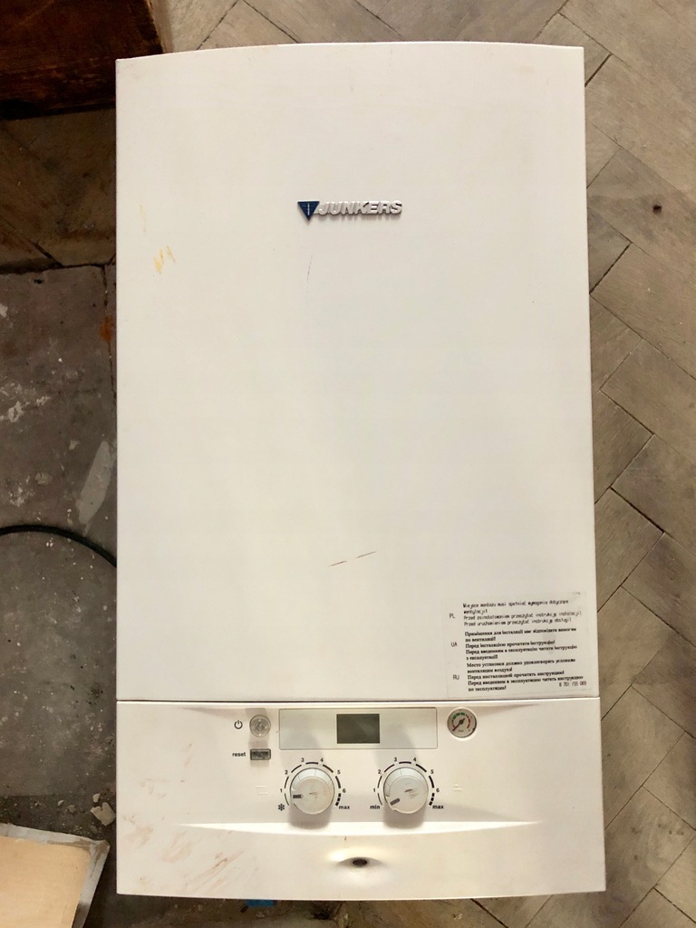 JUNKERS kocioł piec gazowy dwufunkcyjny junkers - 8297788460 - oficjalne archiwum Allegro