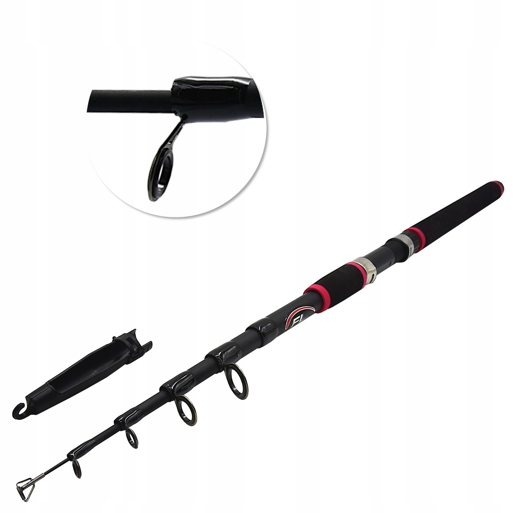 WĘDKA 2,4 m MARS TELE SPINNING 240 / 30-60 g - 9609118546 - oficjalne ...