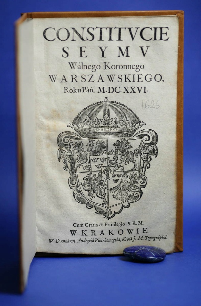 Constuticie Seymu Koronnego 1626 - 14533369542 - oficjalne archiwum Allegro Constuticie Seymu Koronnego 1626 - 14533369542 - oficjalne archiwum Allegro