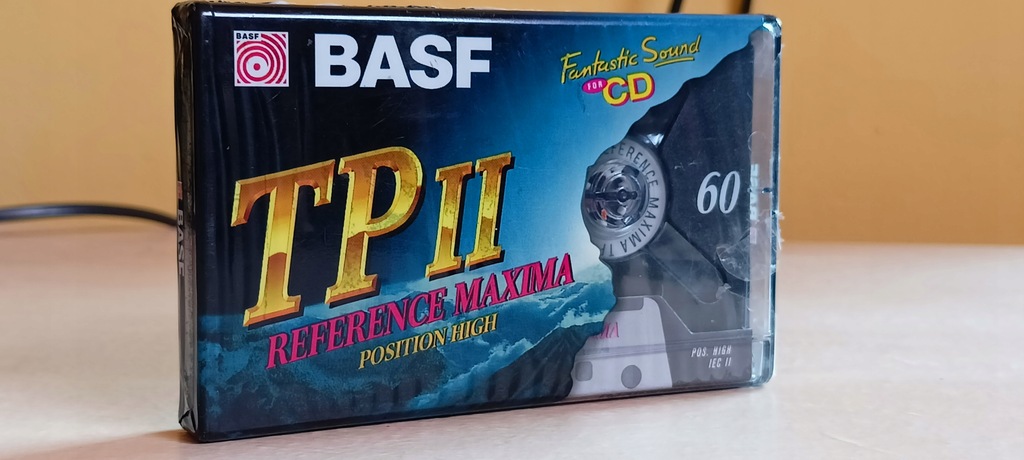 KASETA BASF TP II REFERENCE MAXIMA 60 Nowa opis? - 13264690006 - oficjalne archiwum Allegro