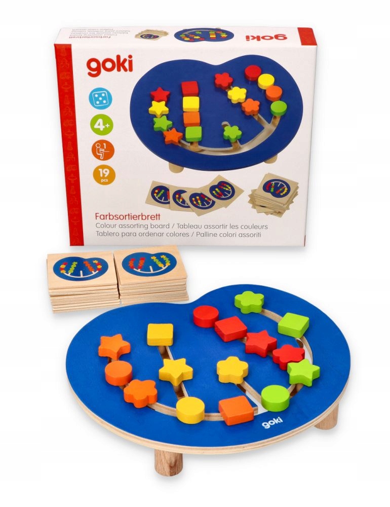 Goki układanka sortowanie kolorów - 12515185673 - oficjalne archiwum ...