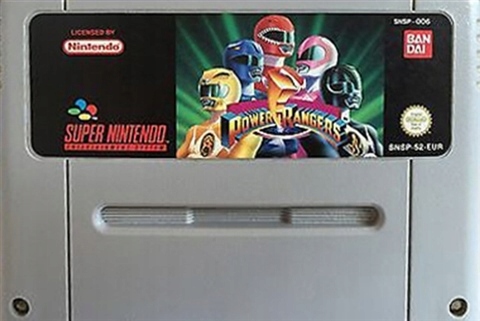 Power Rangers - NINTENDO SNES PAL - 12483509672 - oficjalne archiwum ...