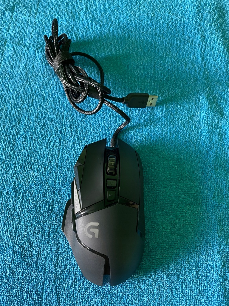 Mysz przewodowa LOGITECH G502 Hero sensor optyczny - 12364155273 ...
