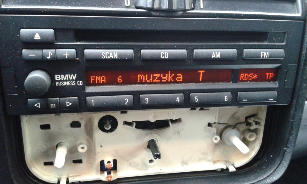 RADIO CD BMW BUSINESS BMW E36 E34 E32 E31 E30 Z3 - 7617222070 - oficjalne archiwum Allegro