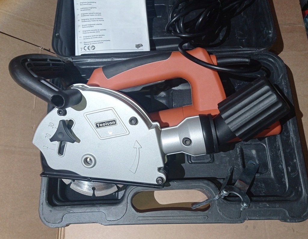 BRUZDOWNICA TOOLSON PRO-MF 1320 TARCZE 125MM 1320W / EINHELL TC-MA 1300 ...
