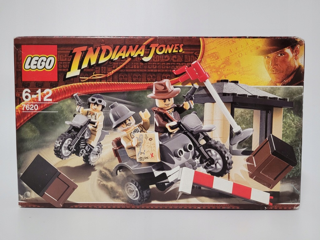 UNIKAT 7620 Lego Indiana Jones Henry nowy MISB - 12951986677 ...