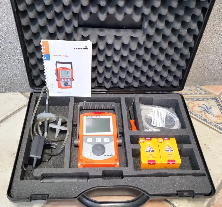 MIERNIK WIELOGAZOWY SEWERIN MULTITEC 540 WALIZKA - 12151615750 ...