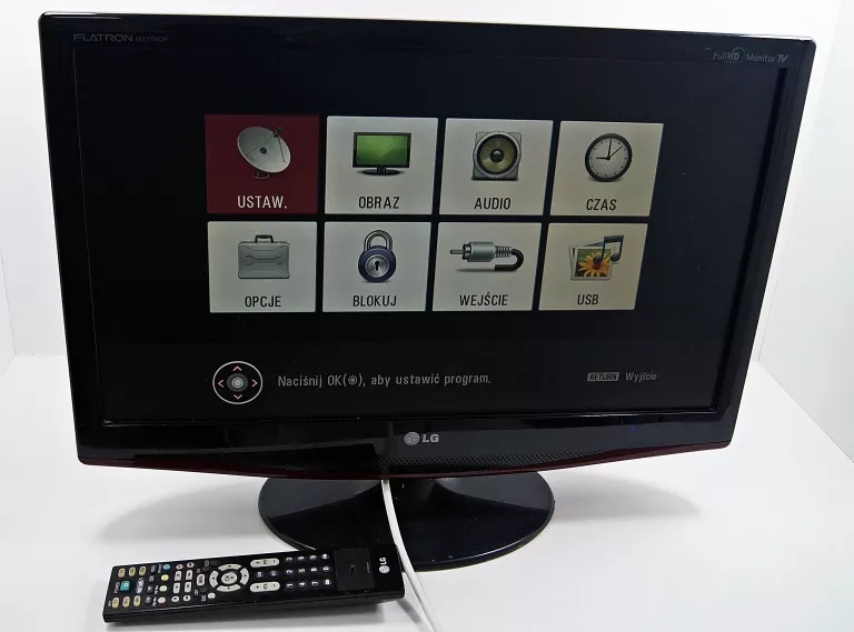 MONITOR/TV LG FLATRON M237WDP - 12480620436 - oficjalne archiwum Allegro