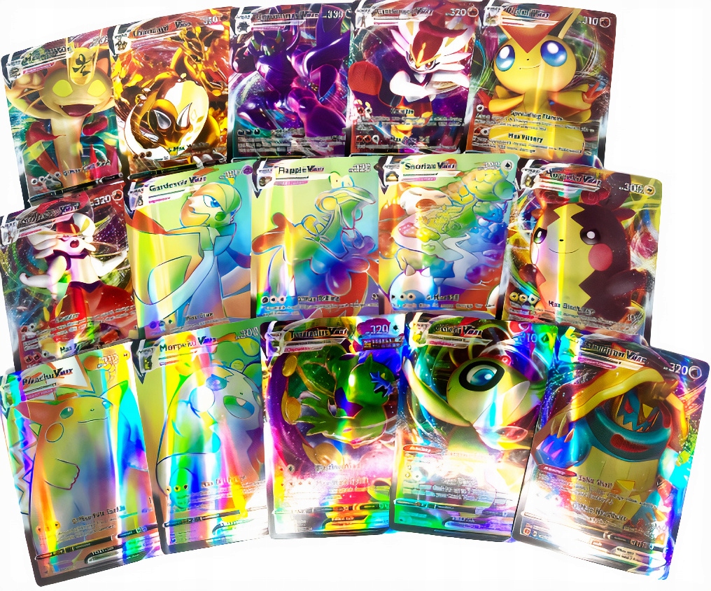 Купить КОЛЛЕКЦИОННЫЕ КАРТЫ POKEMON V-MAX НАБОР 100 ШТ.: отзывы, фото и ...