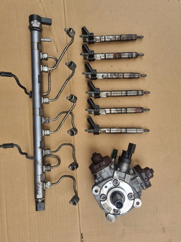 UKŁAD WTRYSKOWY BMW F01 F07 3.0D N57 299KM 306KM - 14235788016 ...