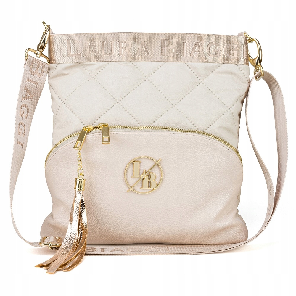 TOREBKA LISTONOSZKA LAURA BIAGGI TORBA WOREK LOGO - 12246539639 - oficjalne archiwum Allegro