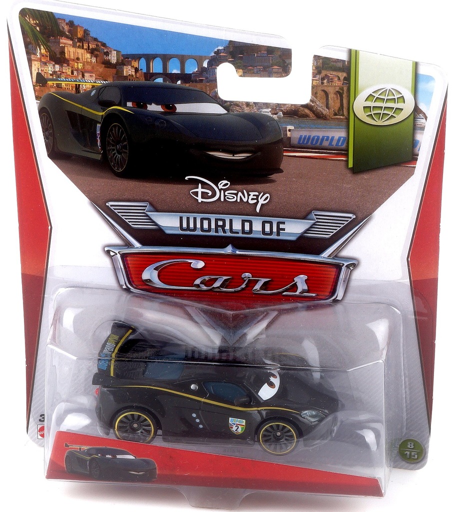 AUTA CARS 2 LEWIS HAMILTON 1:55 MATTEL - 6828067783 - oficjalne ...