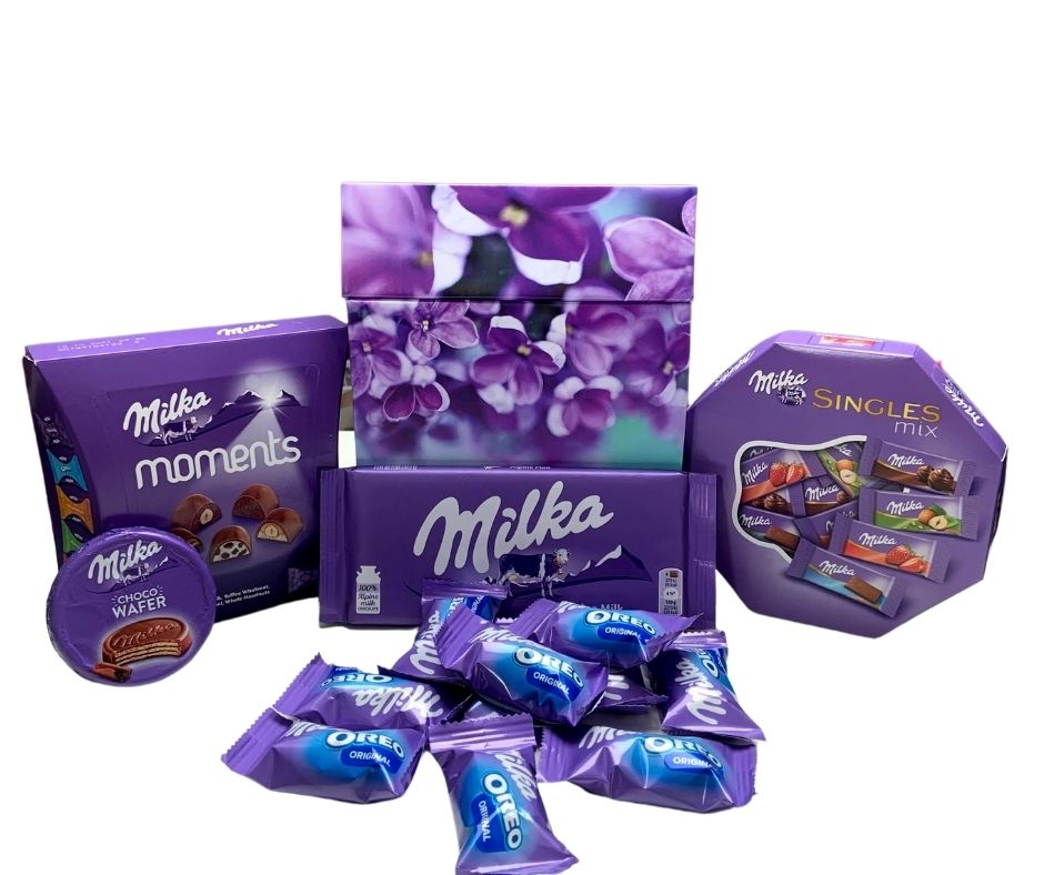 Milka Box prezent na urodziny dzień matki mamy - 10772889731 ...