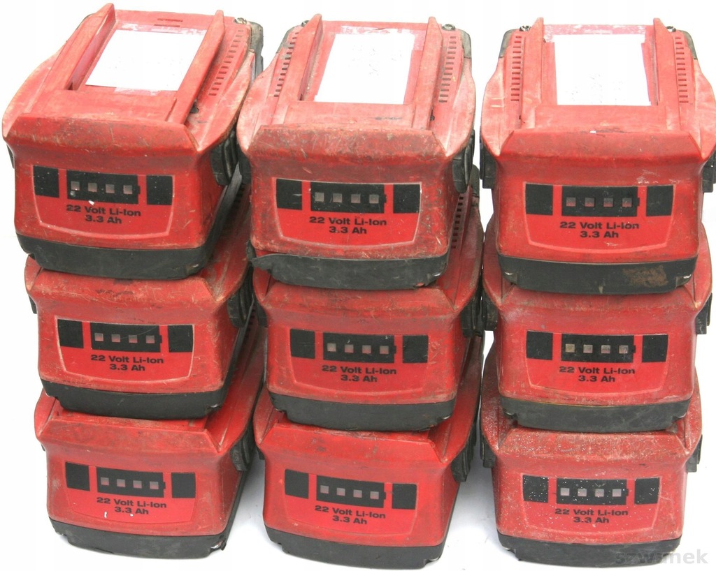 HILTI AKUMULATOR B22 21,6V 3,3Ah li-Ion - 12642723136 - oficjalne archiwum Allegro