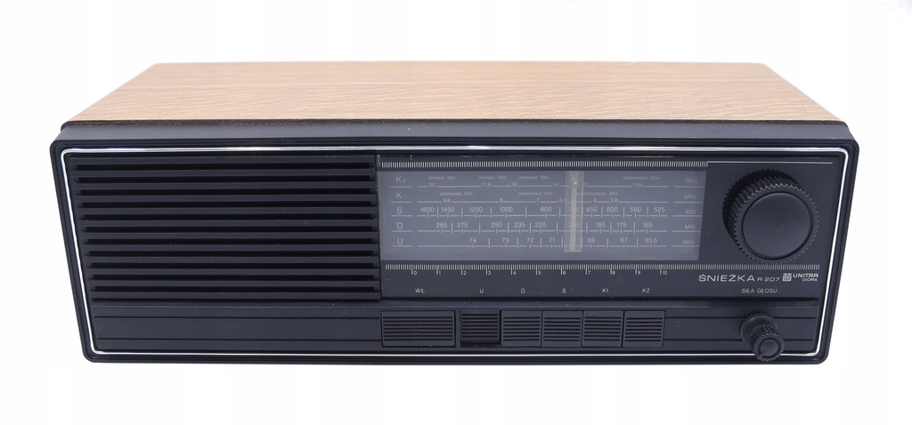 RADIO UNITRA ŚNIEŻKA R 207 Siła Głosu - 13482438902 - oficjalne ...