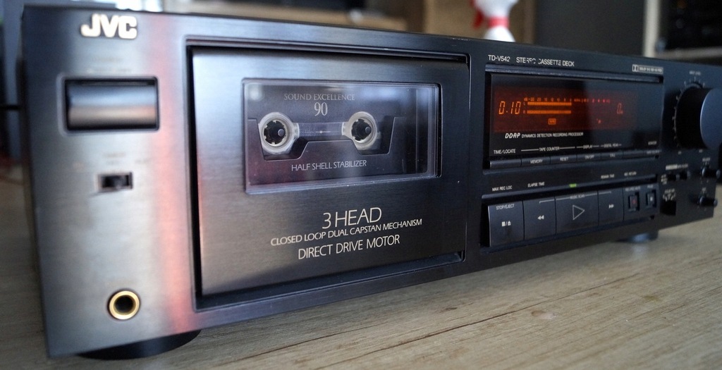 Magnetofon kasetowy JVC TD-V 542 - 10599664027 - oficjalne archiwum Allegro