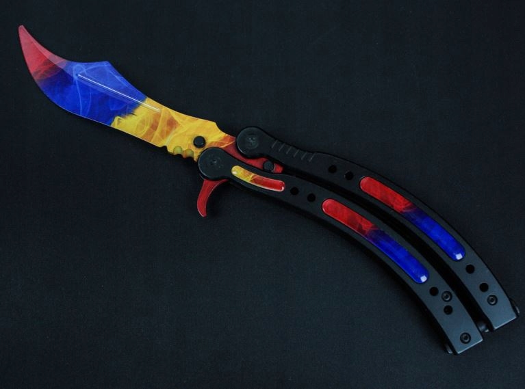 Nóż motylkowy TRENINGOWY motylek CS:GO Fade - 7850198784 - oficjalne ... Nóż motylkowy TRENINGOWY motylek CS:GO Fade - 7850198784 - oficjalne ...