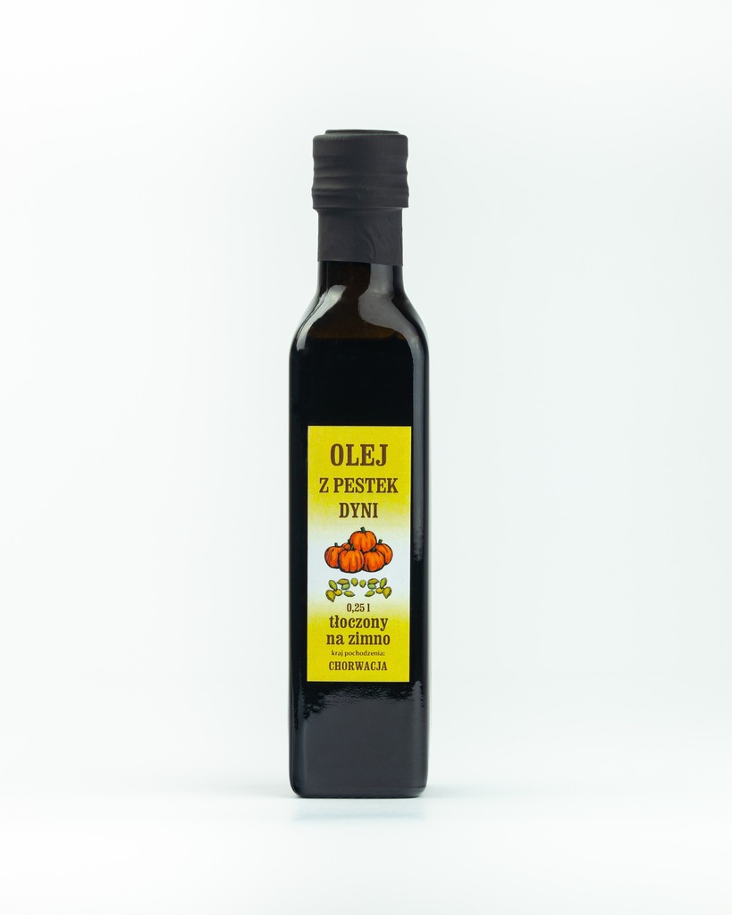 Olej z pestek dyni 0,25l z Chorwacji - 13979811916 - oficjalne archiwum Allegro