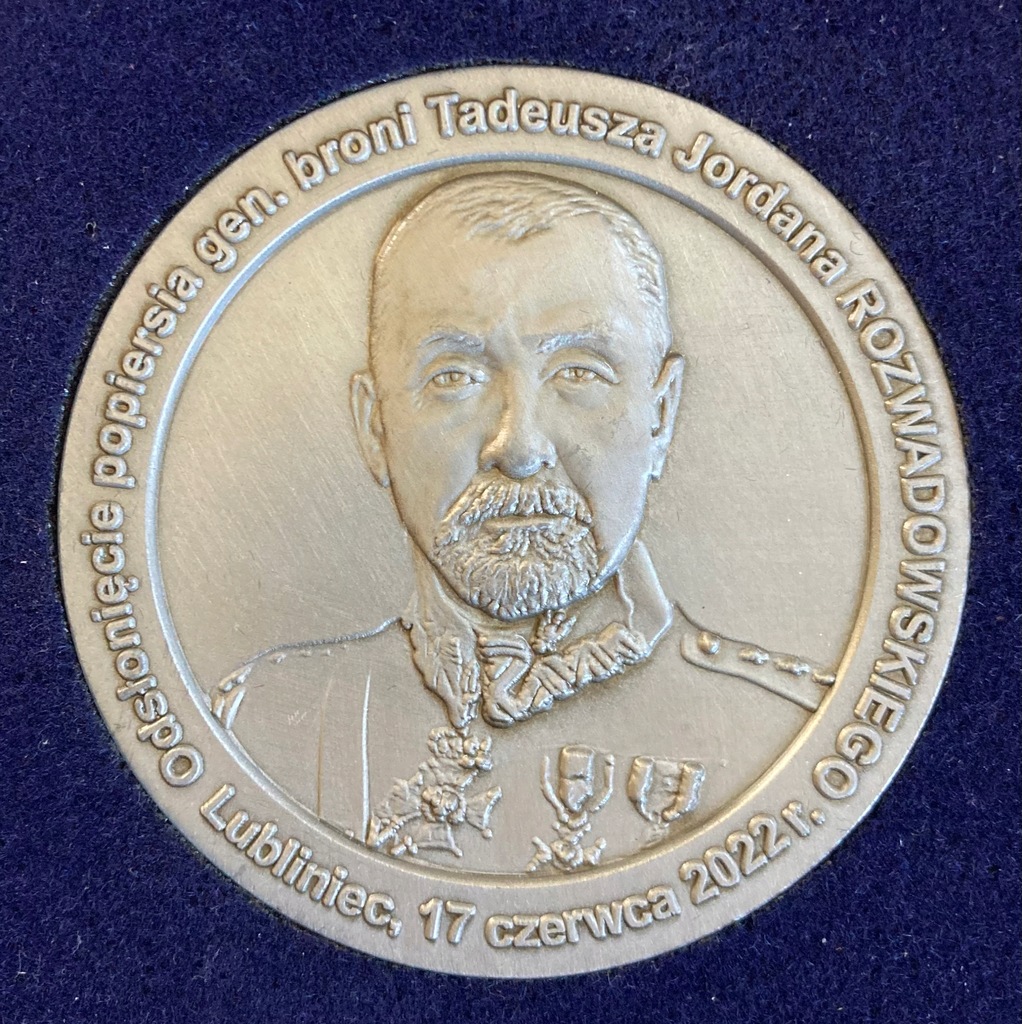 Medal gen.broni Tadeusz Jordan Rozwadowski - 12593463652 - oficjalne ...