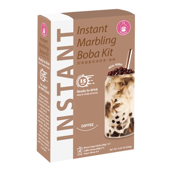 Zestaw do Bubble Tea o smaku kawy Instant O's Bubb - 14283171342 ...