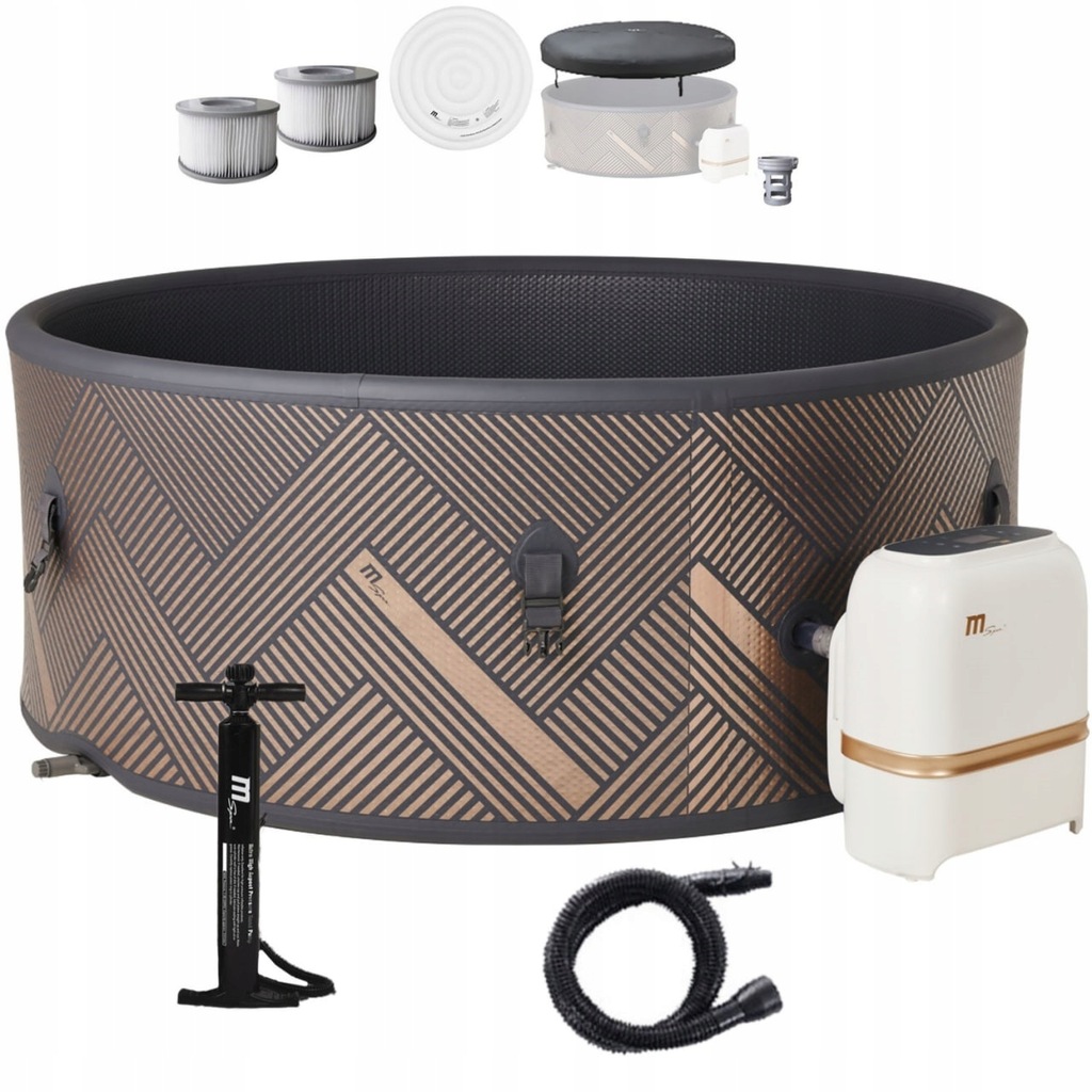 JACUZZI OGRODOWE 2022 MSPA MONO OKRĄGŁE MOCNE SPA - 11995242695 ...