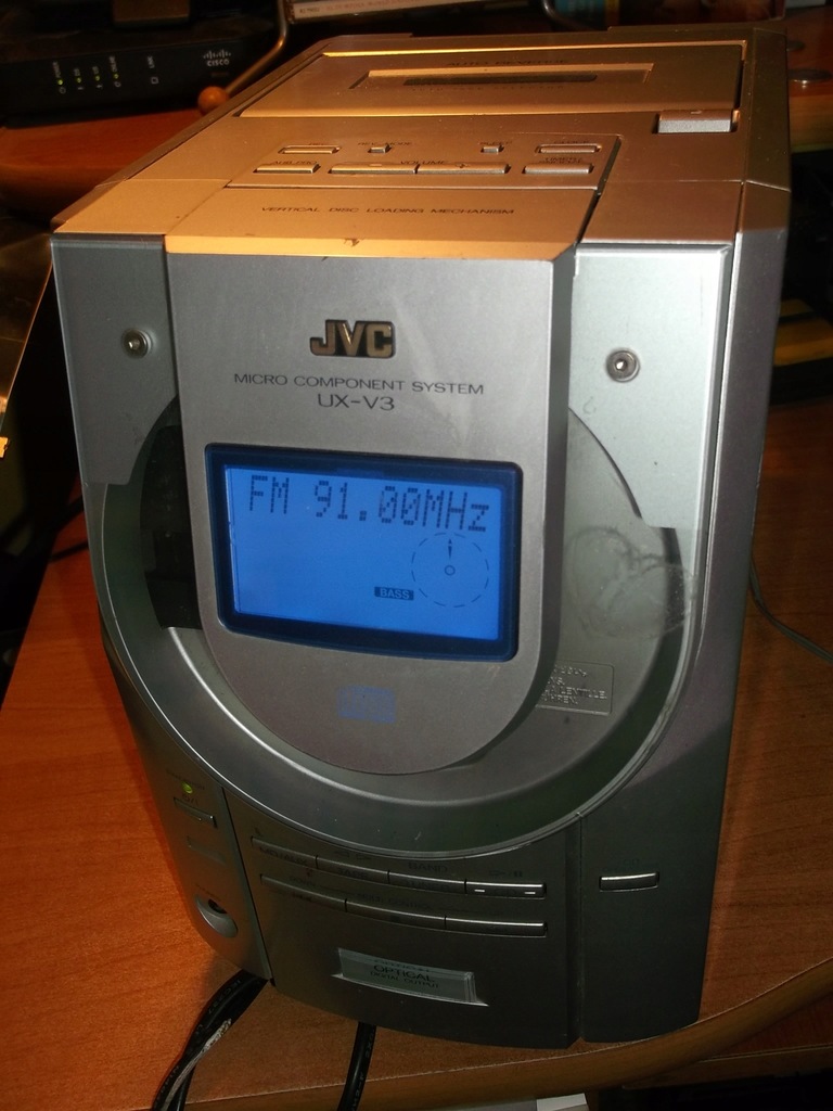 WIEŻA JVC UX-V3 CD - RADIO - Magnetofon - 14920657174 - oficjalne ...