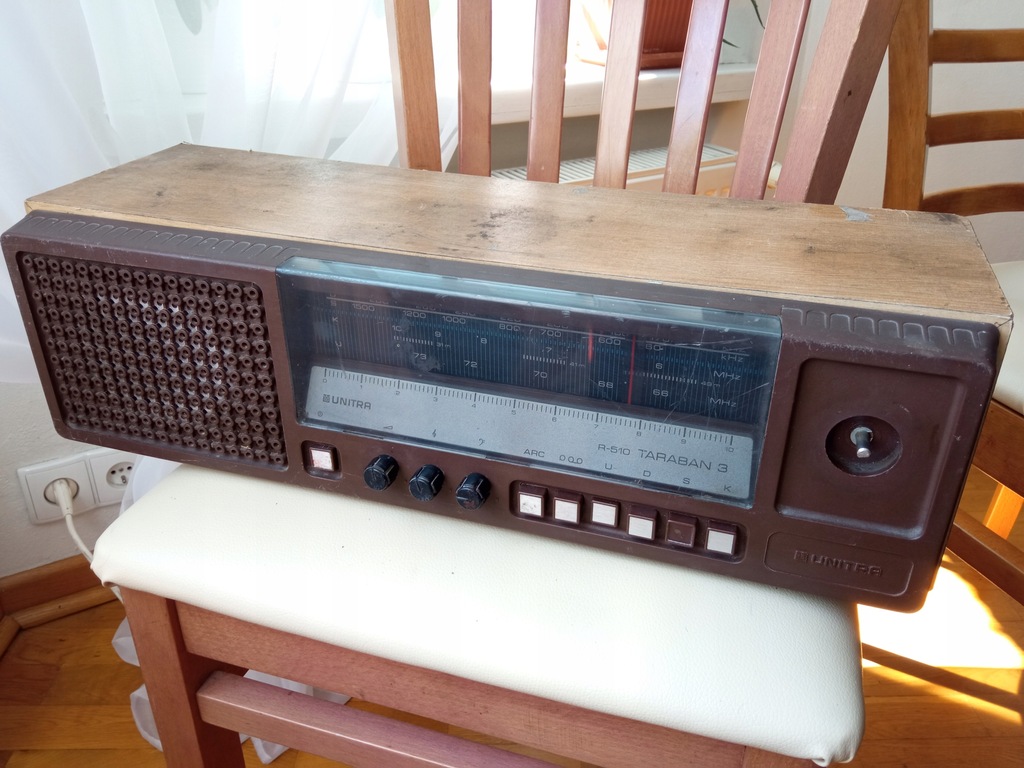 Radio unitra R510 Taraban 3 - 13984431485 - oficjalne archiwum Allegro
