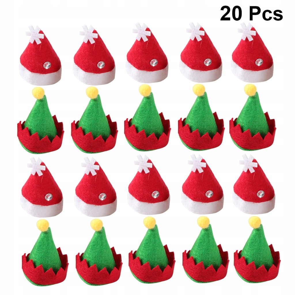 Mini Santa Hats Tiny Christmas Hats Christmas - 14631802083 - oficjalne ...