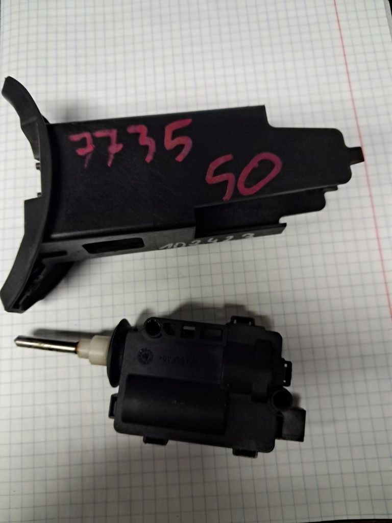 ZAFIRA B SIŁOWNIK KLAPKI WLEWU PALIWA 13142277 - 12989040123 ...