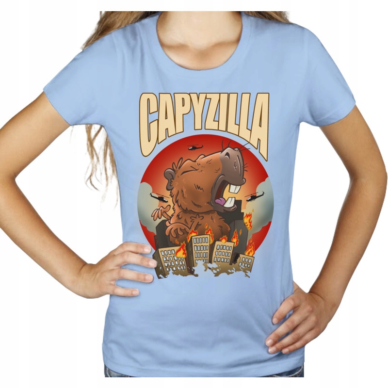 CAPYZILLA KAPIBARA CAPYBARA KOSZULKA damska - 13559145001 - oficjalne ...