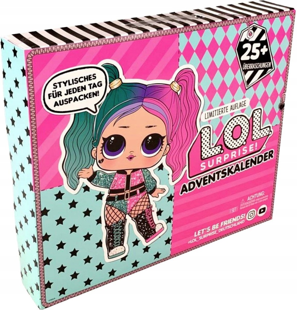 LOL Kalendarz Adwentowy Surprise 2020 OOTD Z LALKĄ - 11431339306 ...