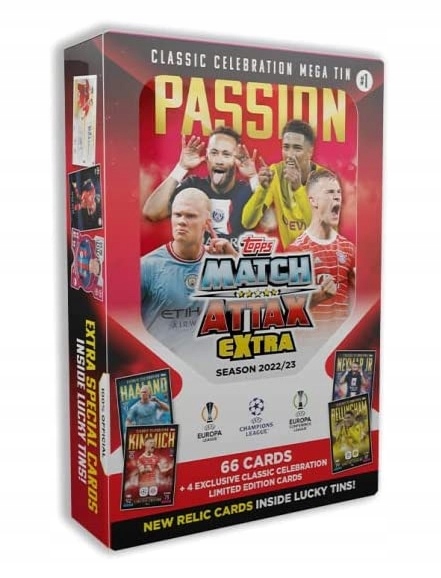 DUŻA PUSZKA Match Attax EXTRA PASSION 2022/23 - 13681776312 - oficjalne ...