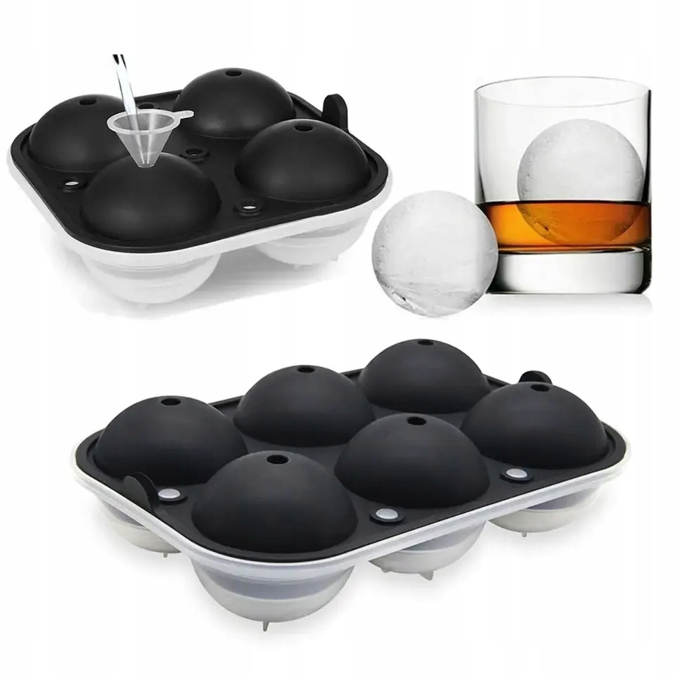 Forma do Lodu kulek lodowych Wielkie Kule lodowe Pojemnik na Kostki ...