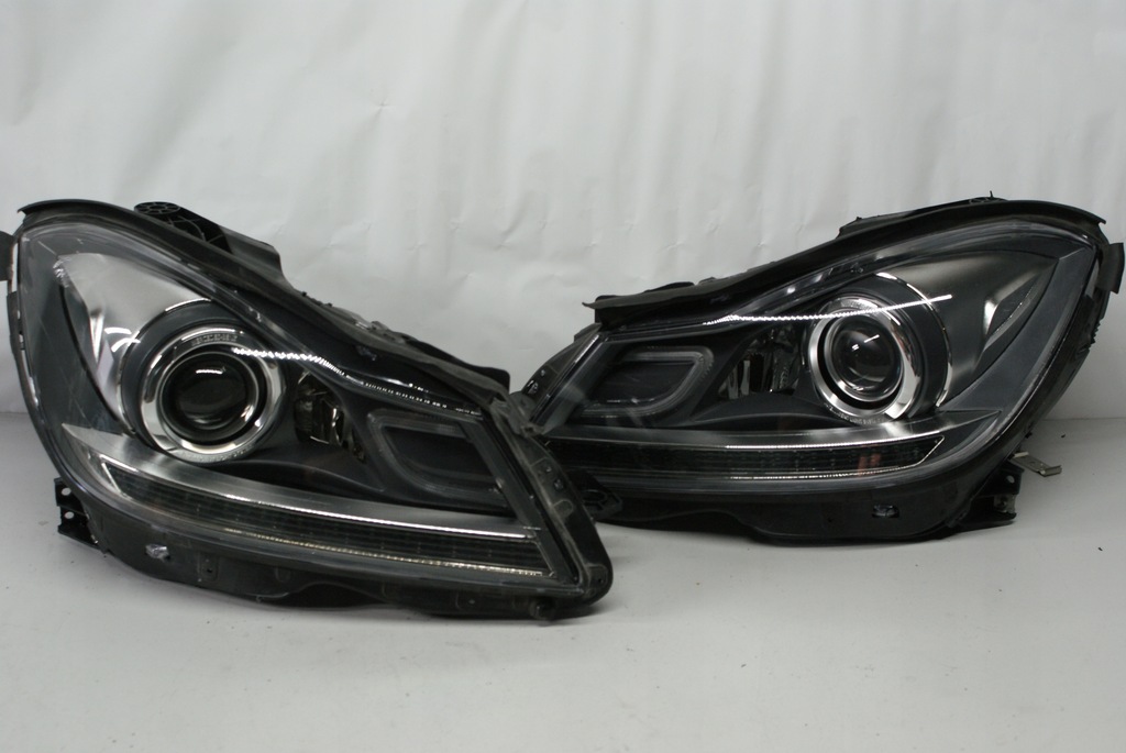 LAMPY PRZEDNIE MERCEDES W204 C-KL LIFT BIXENON ILS - 14233639251 ...