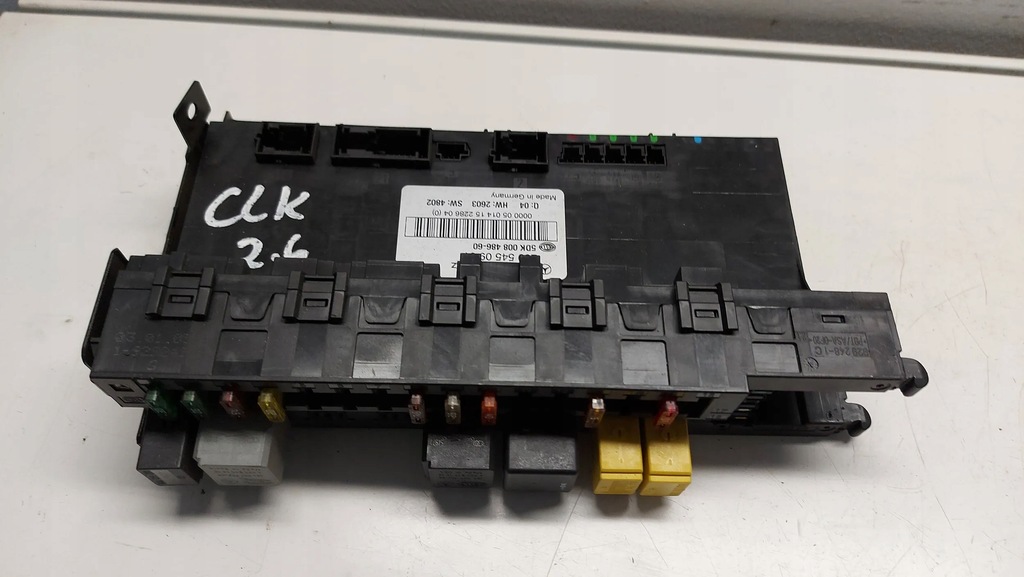 Mercedes CLK W209 Moduł SAM bezpieczniki - 13502656452 - oficjalne ...