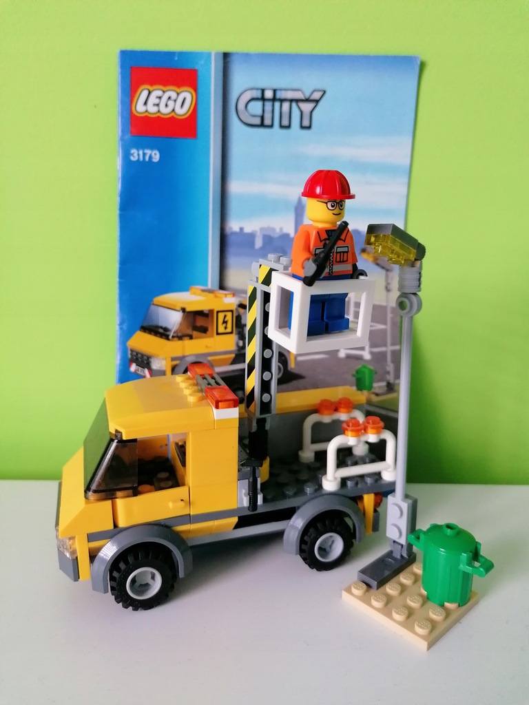 LEGO CITY 3179 POJAZD NAPRAWCZY - 11942652826 - oficjalne archiwum Allegro