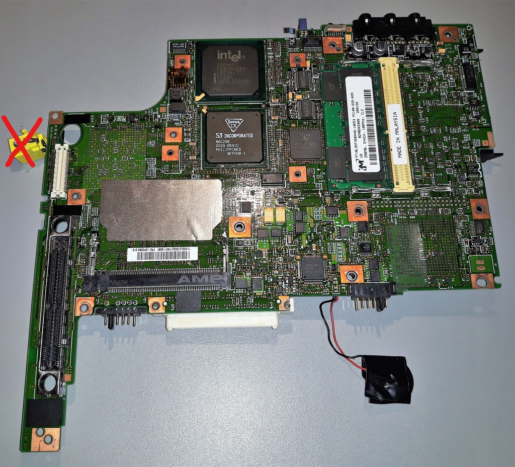 Płyta główna IBM, Lenovo IBM THINKPAD T20 - 11678107937 - oficjalne ...