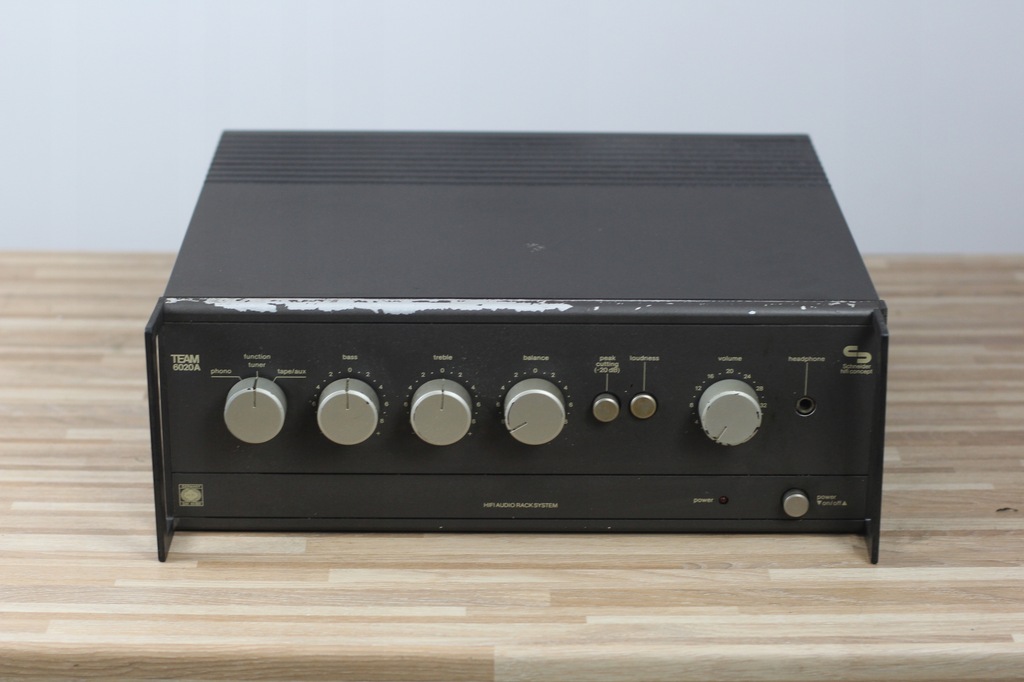 Schneider Team 6020A wzmacniacz stereo , opis - 15732148146 - oficjalne ...